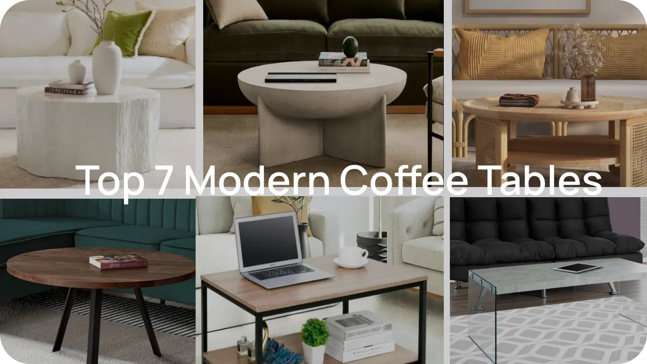 Top 7 Coffee Tables Modern Functional Homes | Miracle Interiors